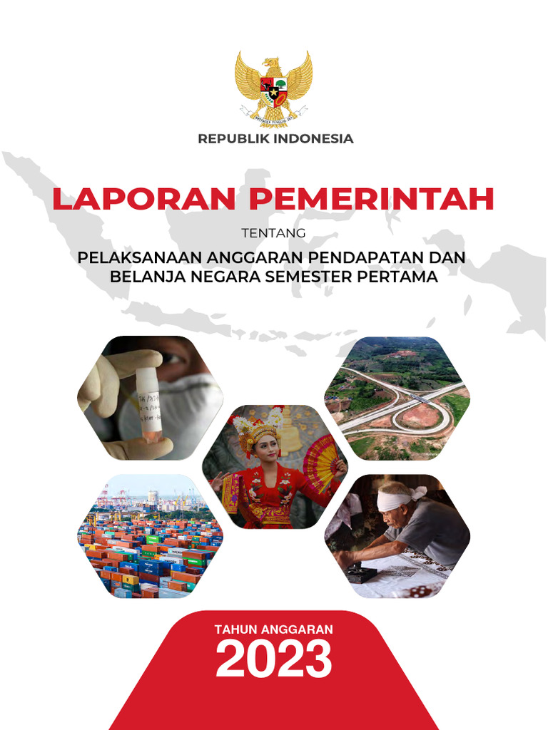 Laporan Realisasi APBN Sem I Dan Prognosis Sem II 2023 | PDF | Pengelolaan Keuangan & Uang