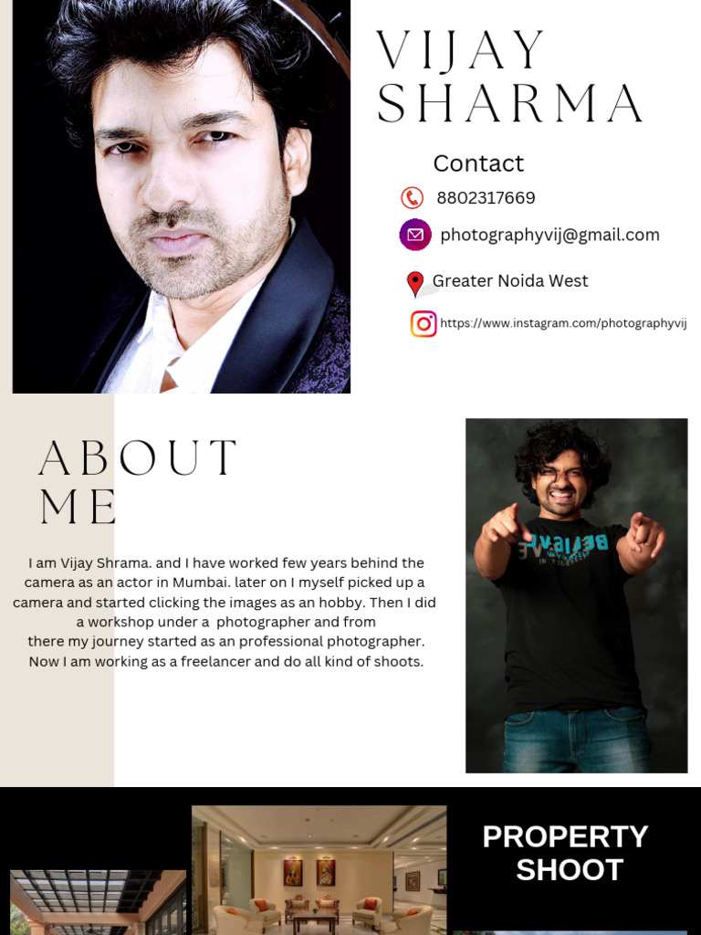 Vijay Photography Portfolio | PDF