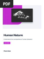 Understanding Human Behavior Insights | PDF | Human Behavior | Psychology