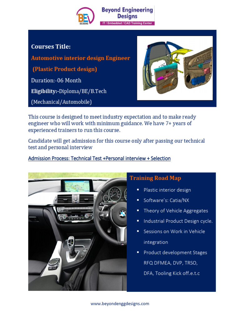 Automotive Plastic Product Design | Download Free PDF | Welding ...