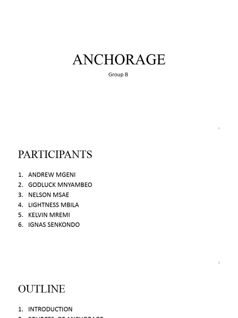 ANCHORAGE | PDF | Orthodontics | Tooth