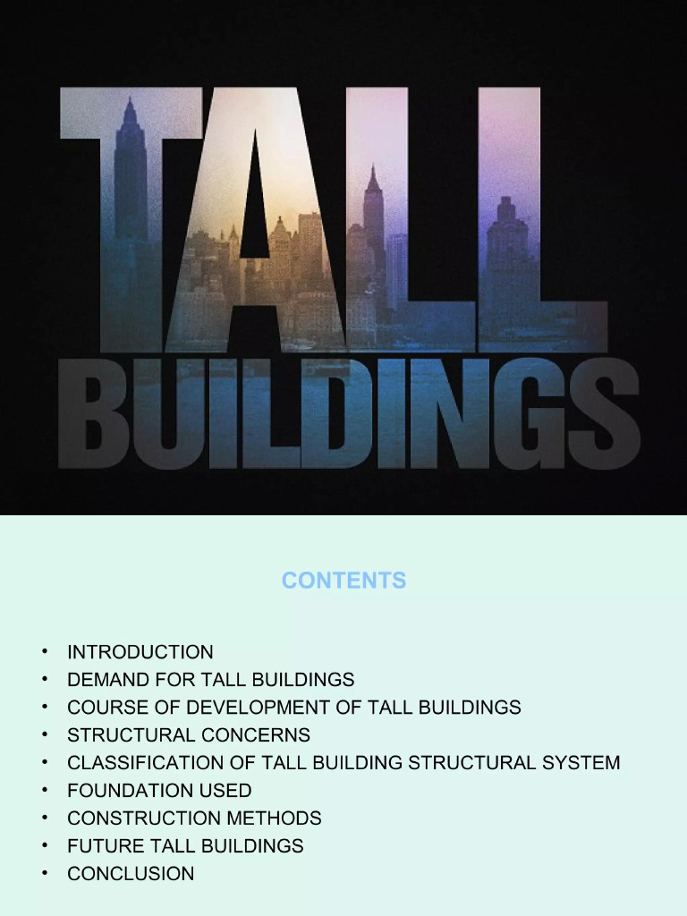 Tall Buildings | PDF