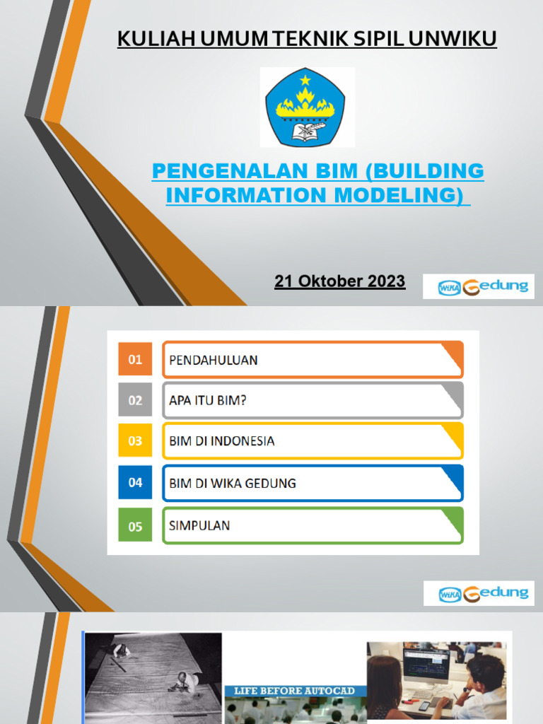 Kuliah Umum Teknik Sipil Unwiku | PDF