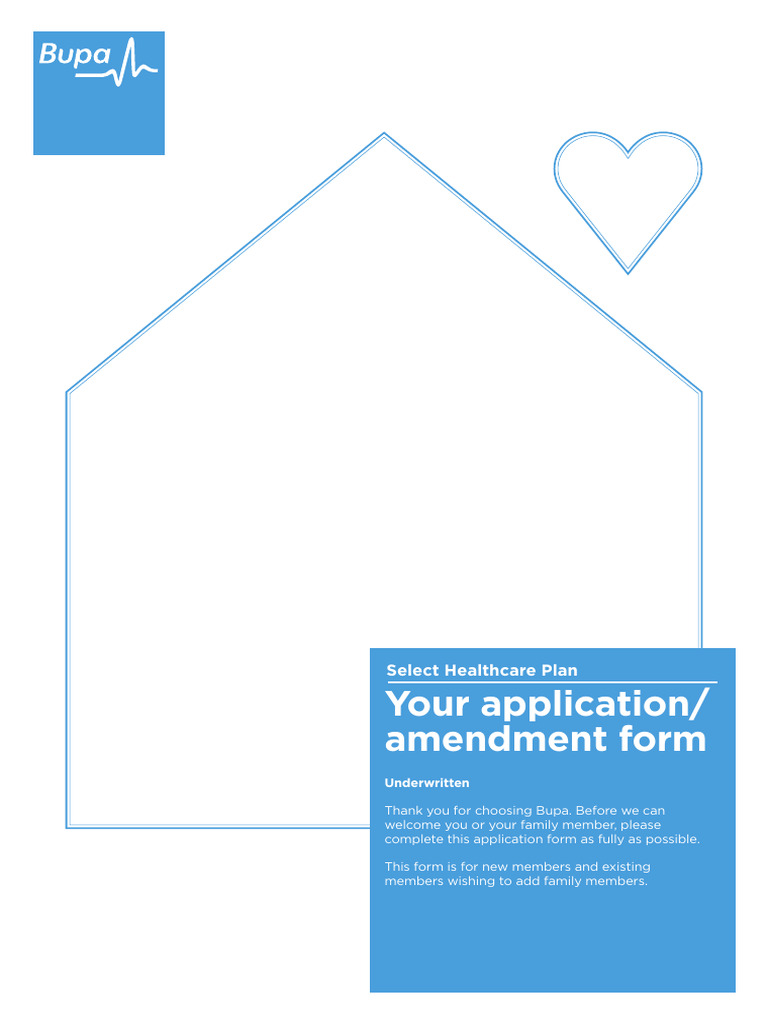 Application Form - FMU (New Form BUPA) | PDF | Privacy | Health Care