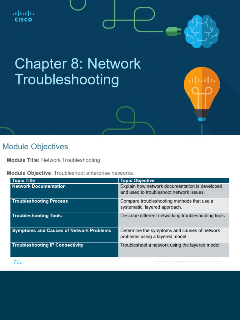 Chapter 8 Network Troubleshooting | PDF | Computer Network | I Pv6