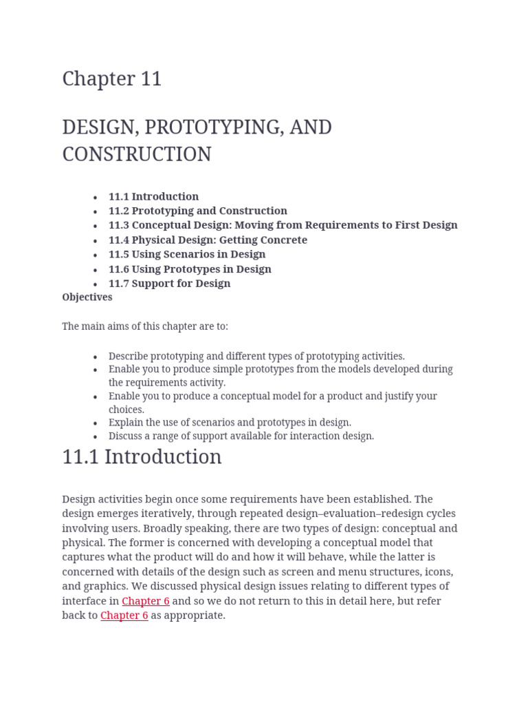 Chapter 11 | PDF | Prototype | Conceptual Model