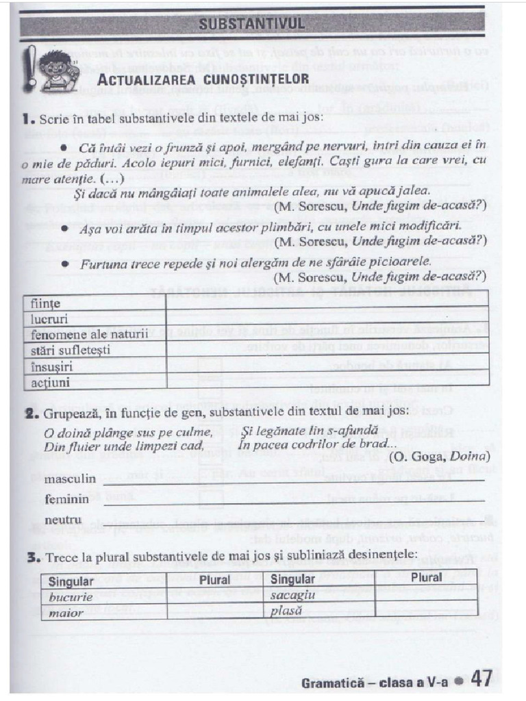 Subst, Exercitii | PDF