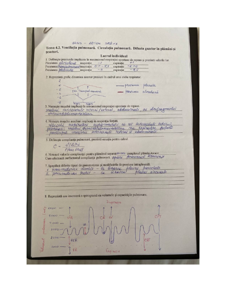 Proces Verbal Fiz 2 Anul 2 Artiom Sabina | PDF