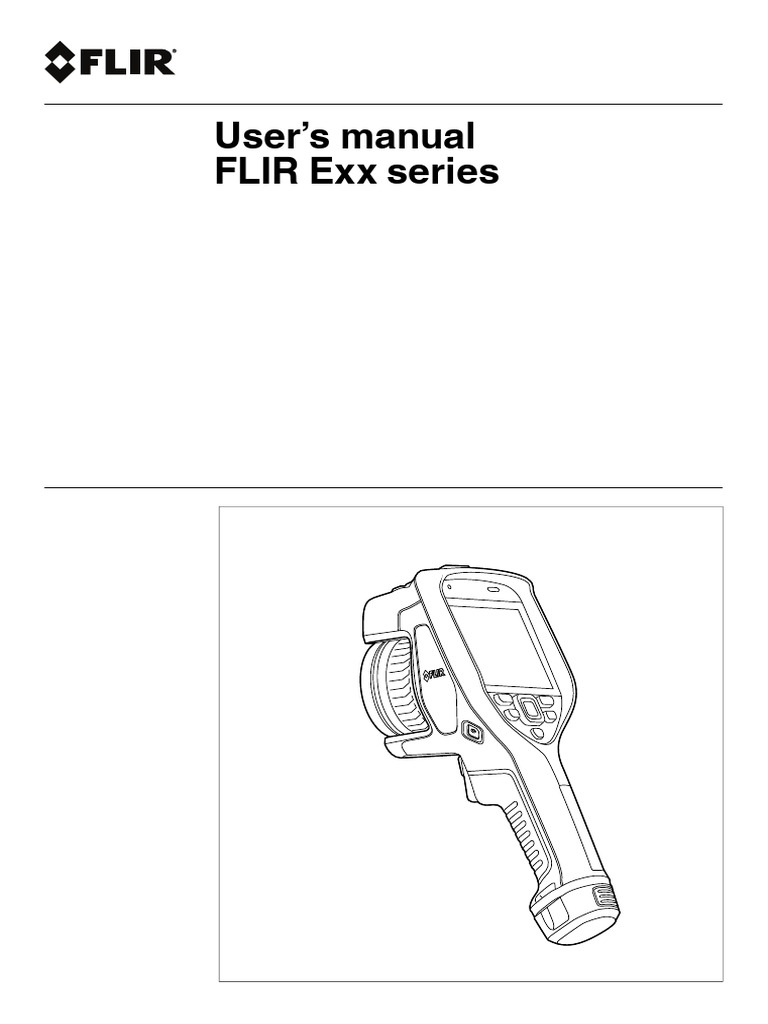 Data Operation Manual of Exx Series Flir Camera | PDF | Thermography | Autofocus