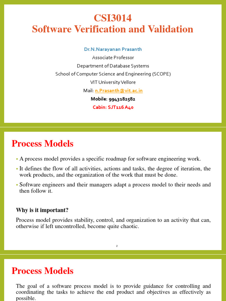 3-Process Models-28-07-2023 | PDF | Information Technology | Systems Science