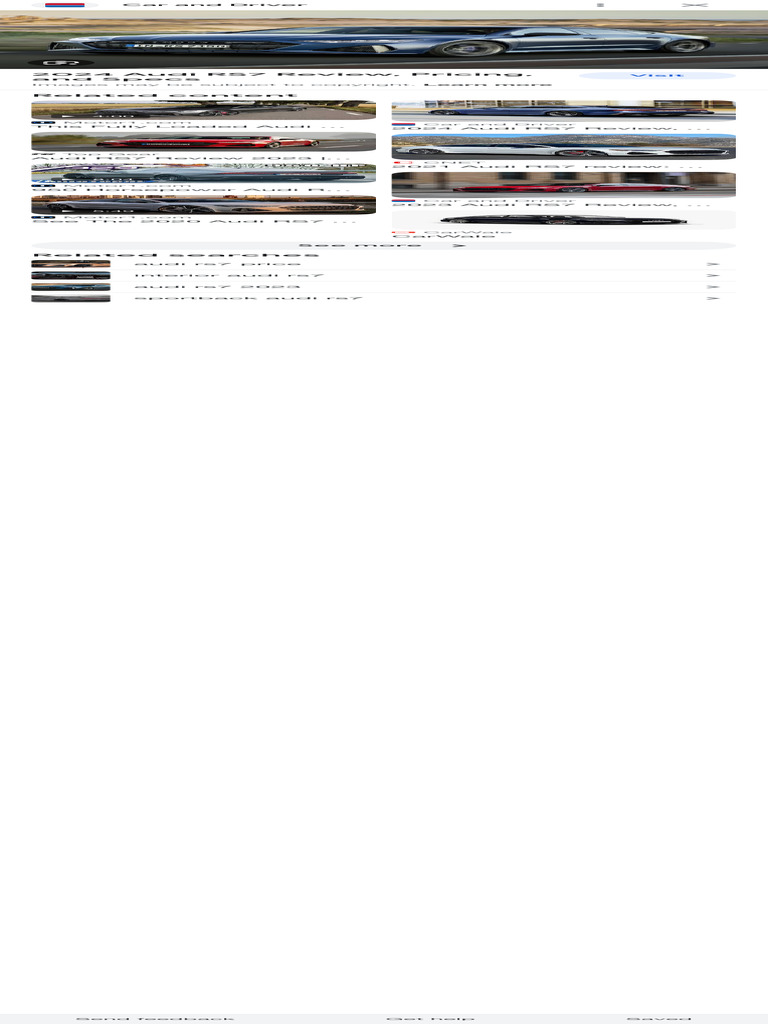 Audi rs7 - Google Search | PDF