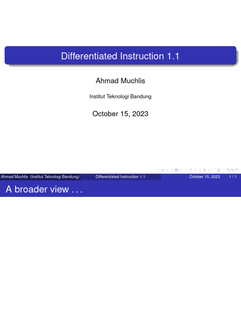 Differentiated Instruction 1 | PDF | National Council Of Teachers Of ...