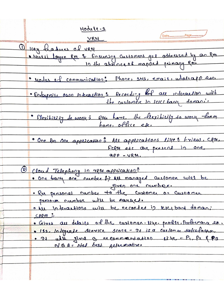 SRM - Module-3 | PDF