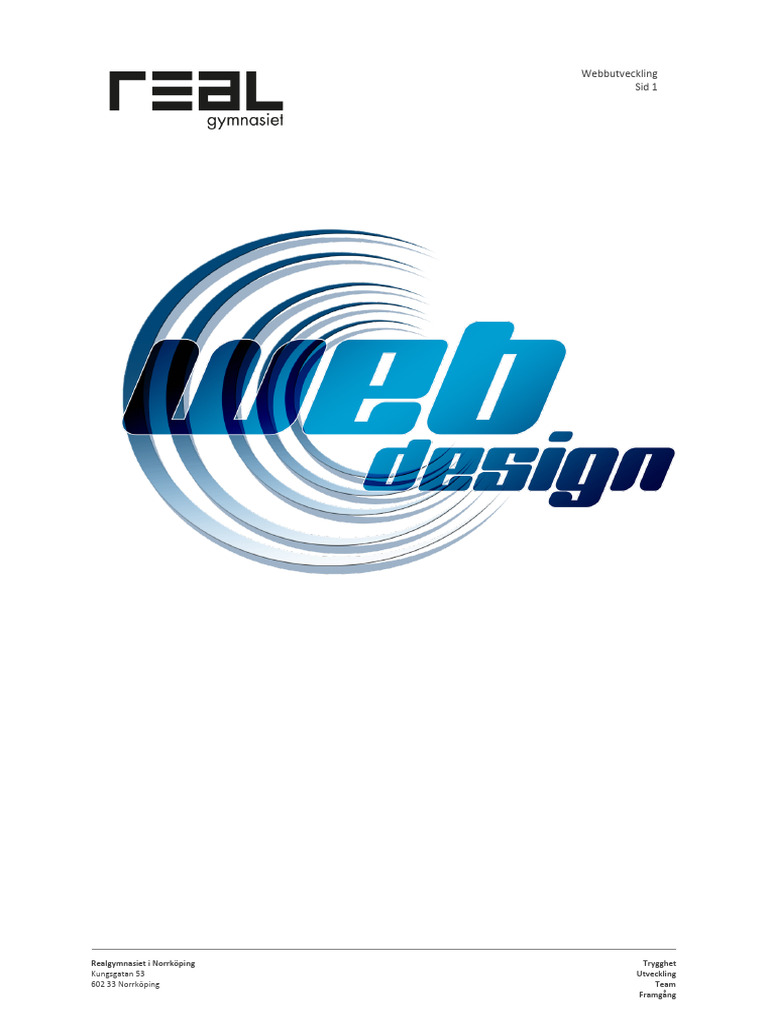 Webbutveckling | PDF