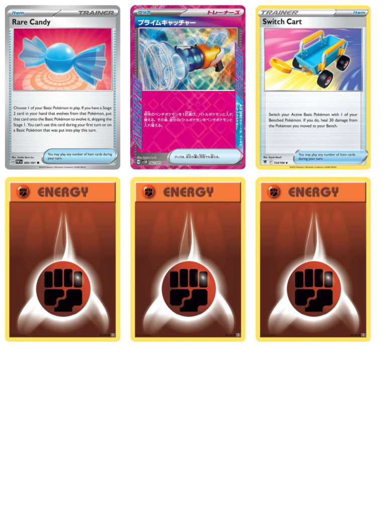 Pokemon Cartas | PDF