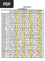 Model Tabel de Pontaj 2024 (2) | PDF