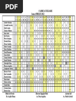 Model Tabel de Pontaj 2024 (2) | PDF