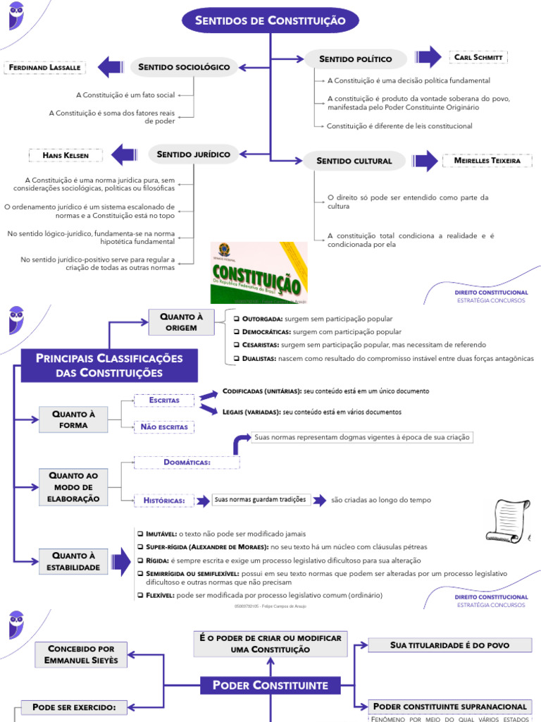Teoria Geral Da Constituicao Corrigido | PDF | Constituição | Lei ...