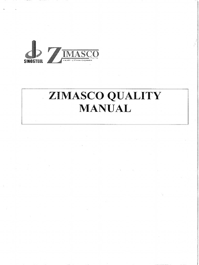Quality Manual | PDF