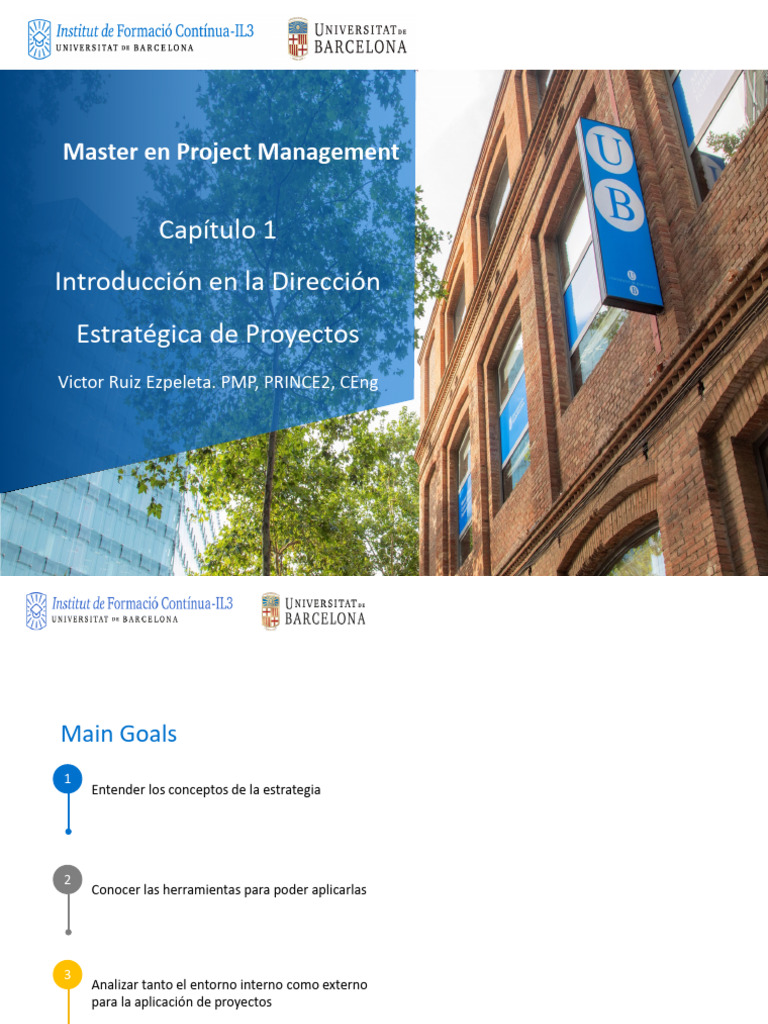 Introduccion A La DirecciÃ N EstratÃ©gica de Proyectos 2 | PDF | Business | Diseño