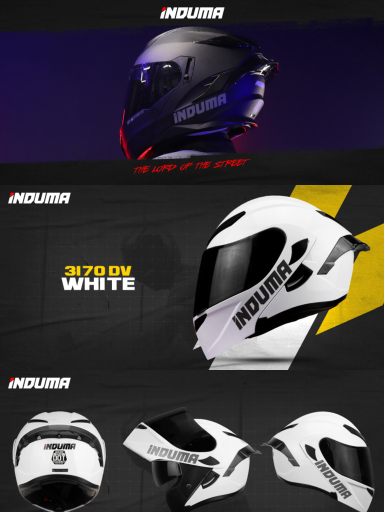 Catálogo Induma Helmets Octubre - Showroom | PDF