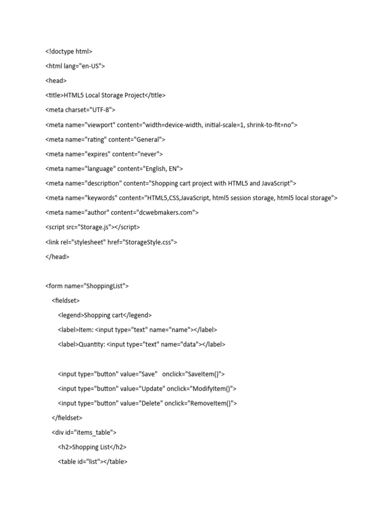Cart Coding HTML | PDF | Information Technology | Computer Science
