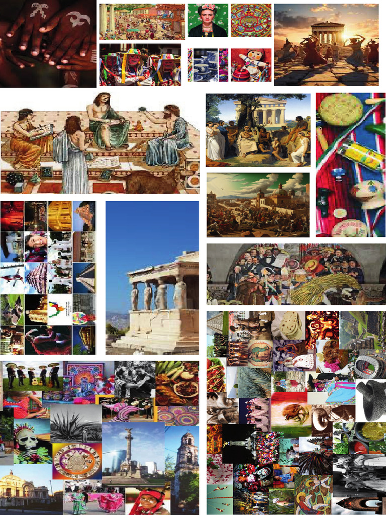 Fondo Pantalla Moodboard Collage Espíritu Verde | PDF