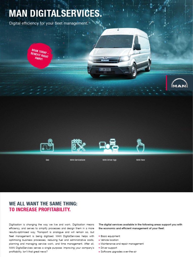 MAN DigitalServices VAN 092022 | PDF | Vehicles | Computing
