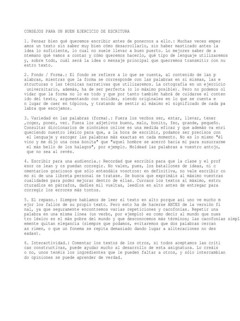 COE2 | PDF | Palabra | Escritura