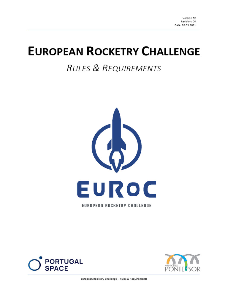 European Rocketry Challenge Guide | PDF | Rocket Propellant | Rocket