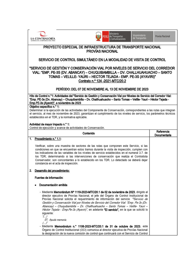 Procedimiento 01.1 OK_obs LEVANTADAS | PDF | Agua | Hormigón