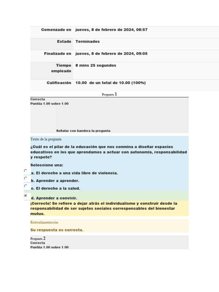 CUESTIONARIO FINAL MODULO 2 MEDIACIÓN Y RESOLUCIÓN | PDF | Mediación | Violencia
