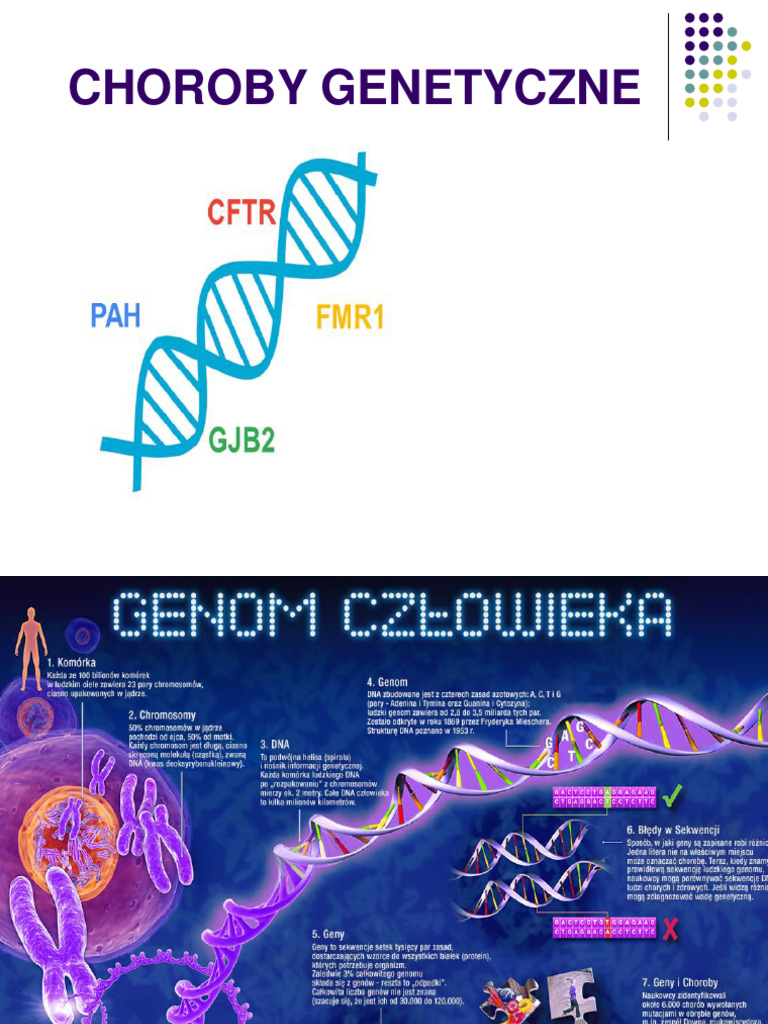 Choroby Genetyczne | PDF