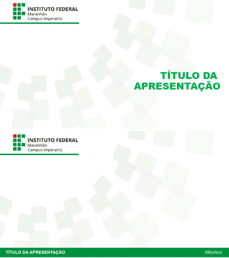 Modelo Padrão SLIDE IFMA | PDF