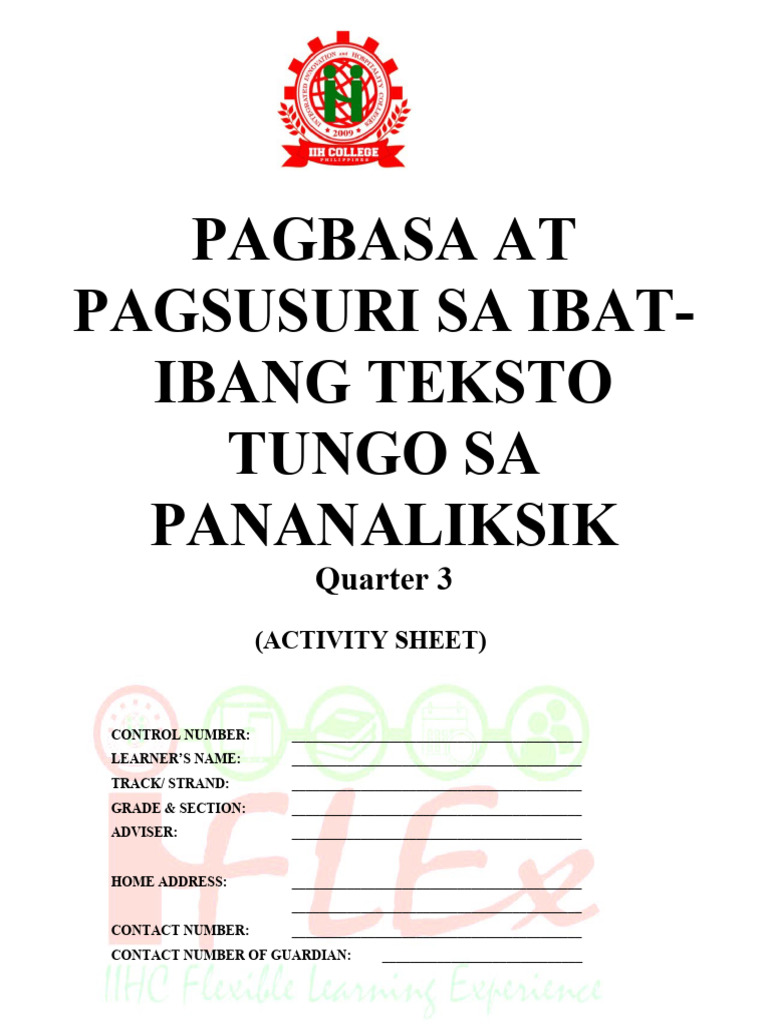 2 Pagbasa Q3 As | PDF