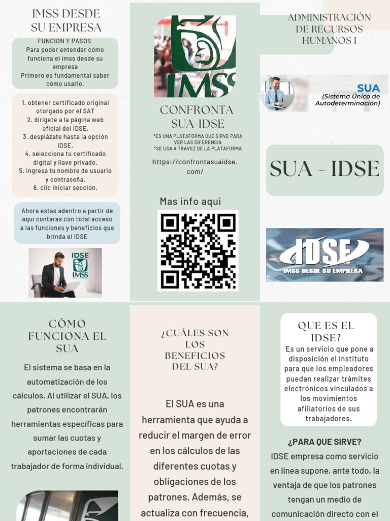 Funcionamiento del IDSE y SUA en IMSS | PDF | ciberespacio ...