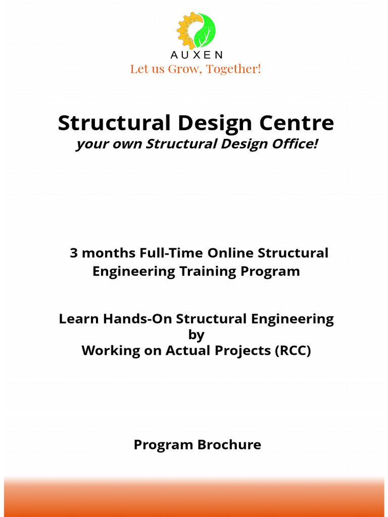 SDC-1 Hands-On Structural Engineering Training Program (RCC) | PDF ...