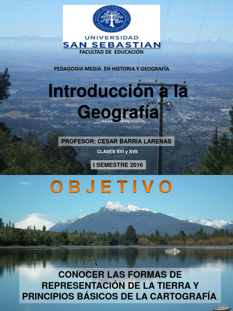 Introducción A La Geografía p2 | PDF | Mapa | Cartografía