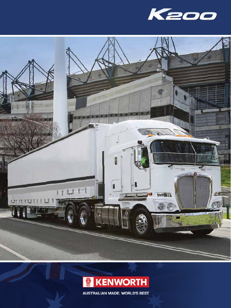 Kenworth K200: Specs and Features Overview | PDF | Truck | Anti Lock ...