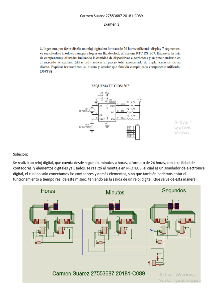 Parcial 03-Circuitos Secuenciales (UNEXPO Carora) Intensivo-Carmen Suárez | PDF | Ciencias de la ...