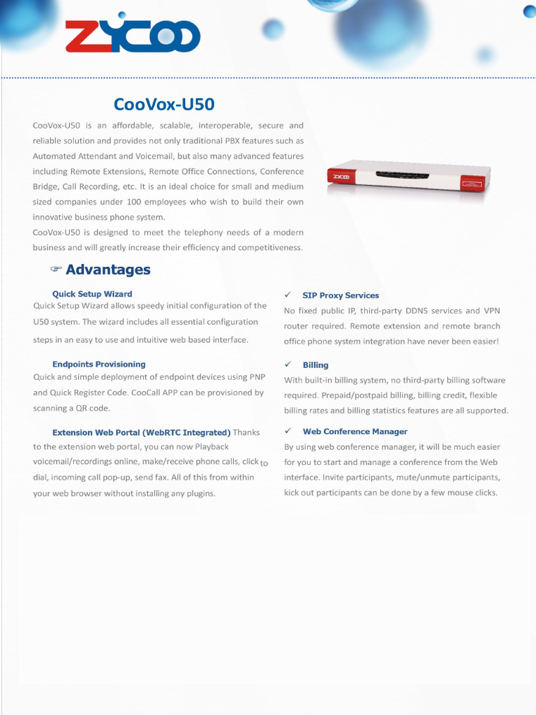 CooVox-U50_Datasheet | PDF | Telecommunications Standards | Data ...