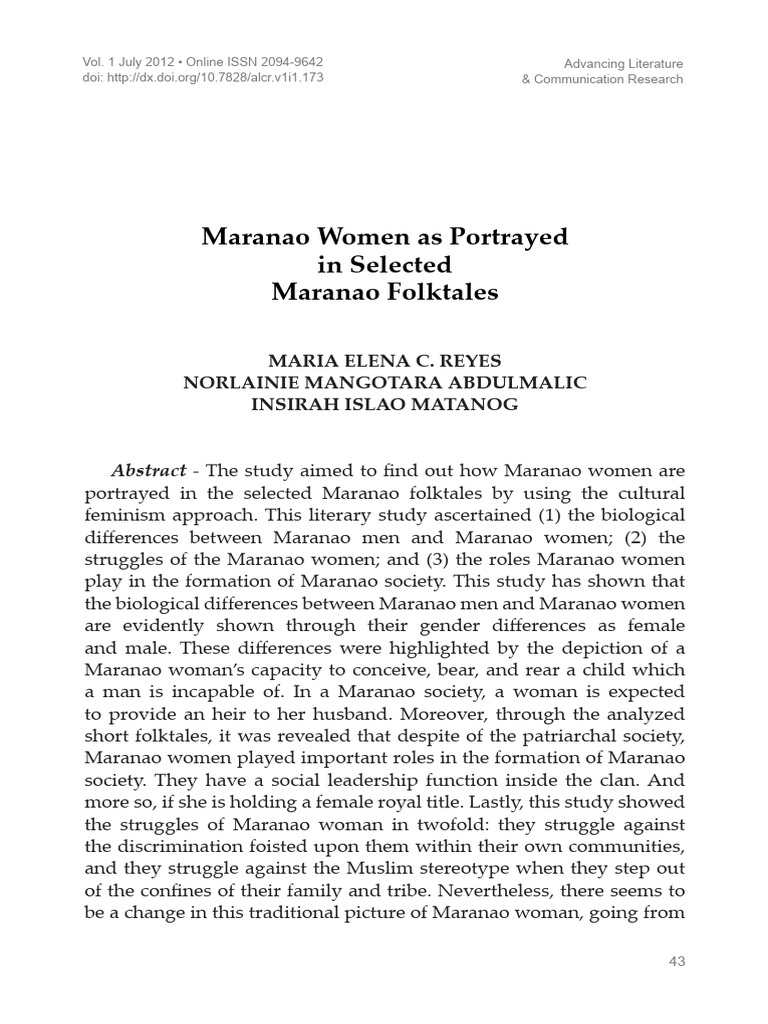 ALCR Vol 1 283 29 | Download Free PDF | Feminism | Gender Studies