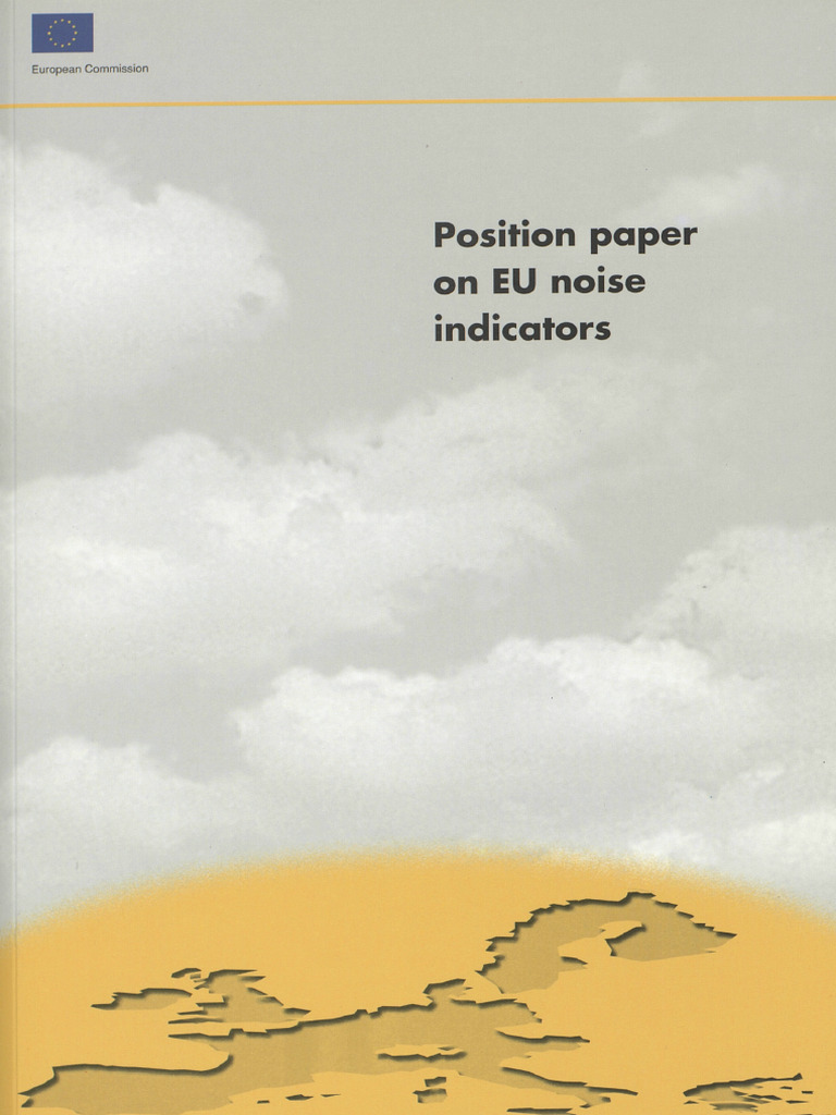 DP - Position Paper On Eu Noise Indicators-Gp - Eudor - PDFA1B - KH2700831ENC - 001 | PDF ...