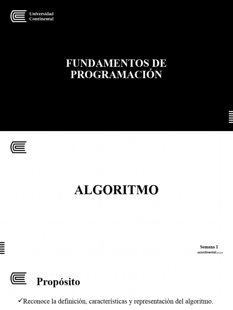 Semana01_Algoritmo | PDF | Algoritmos | Programación de computadoras