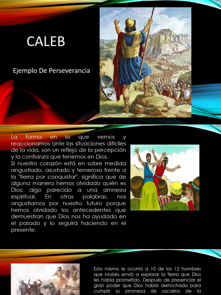 Caleb | PDF | Dios | Joshua