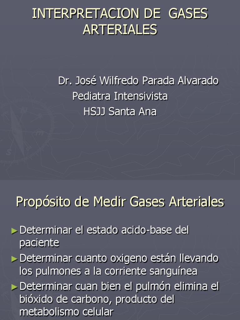 Interpretacion de Gases Arteriales | PDF | Solución tampón | Medicina ...
