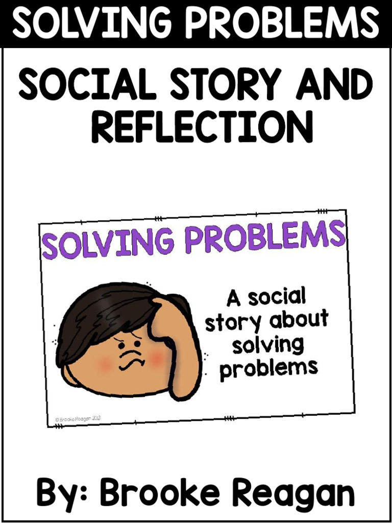 07 - Social Story - Solving Problems | PDF | Human Communication ...