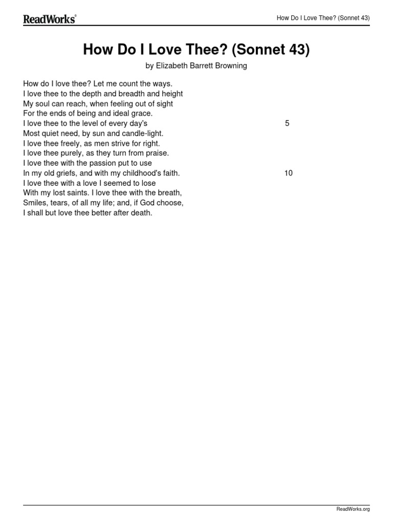Svetlana Gilot - 11 - 7 - How - Do - I - Love - Thee - E - B - Browning ...