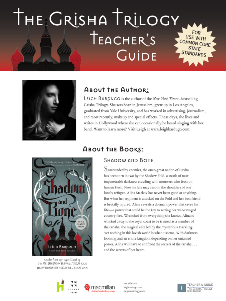 Shadow and Bone Teachers Guide | PDF