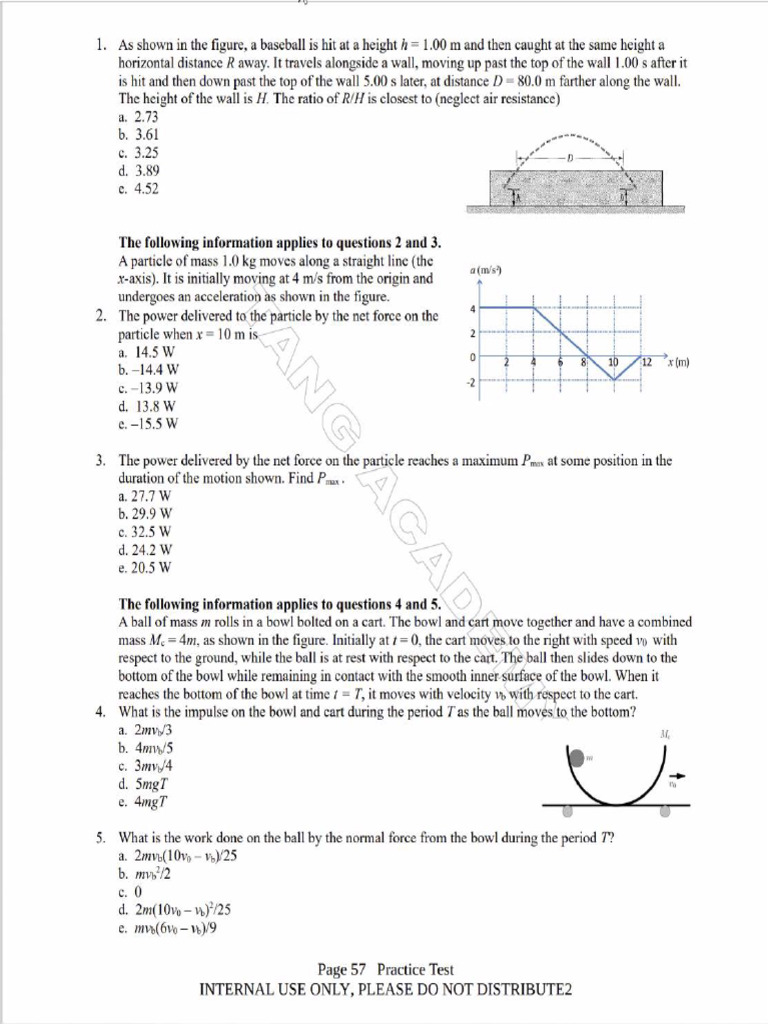 Tang Mock Test | PDF